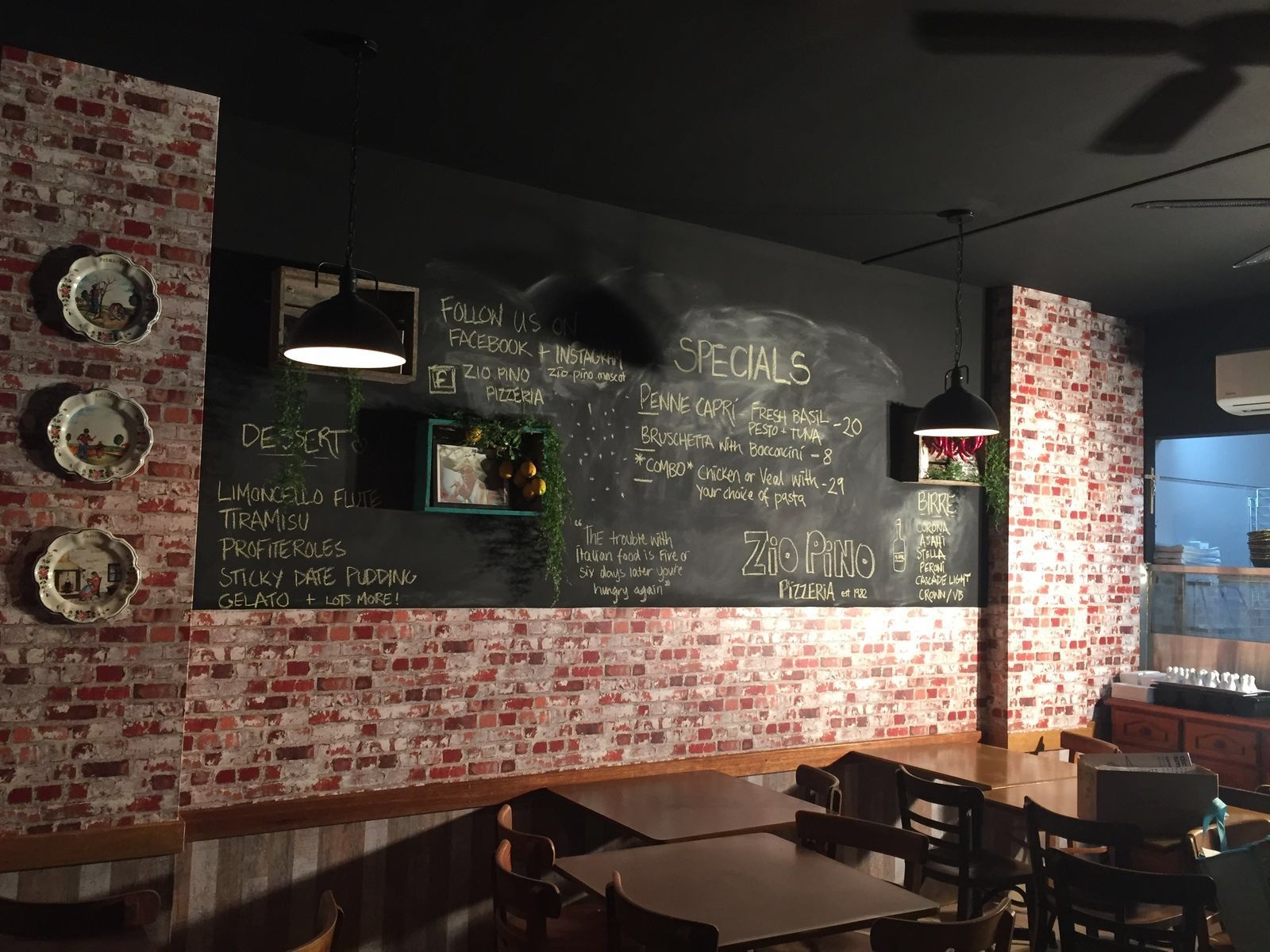 Commercial Custom Design & Kitchen - Zio Pino Pizzaria - SLA Building